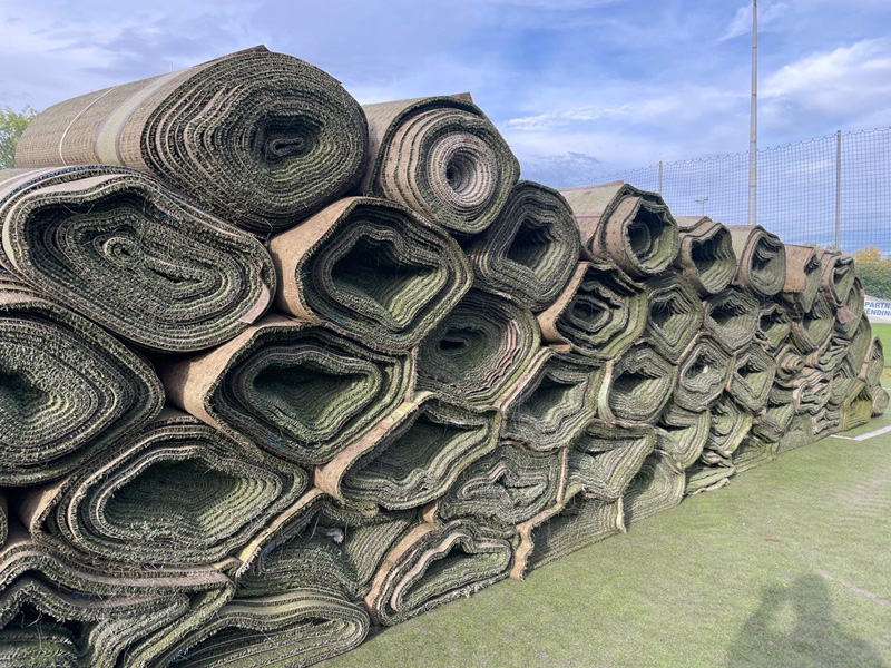 Mass balancing for synthetic turf surfaces - Professional recycling and ...